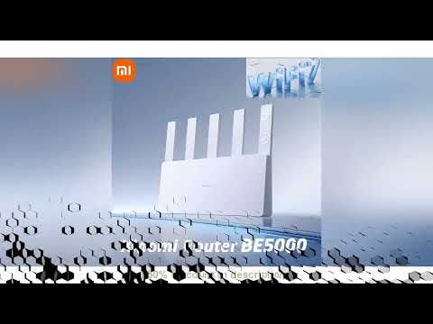 Why Everyone’s Talking About This Product! XIAOMI Router BE5000 WiFi 7 5011Mbps 2.4G/2.5GHz Networ