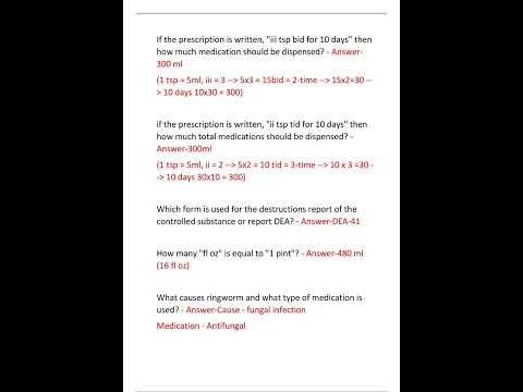 EXCPT PHARMACY TECHNICIAN TEST ACTUAL FINAL EXAM LATEST