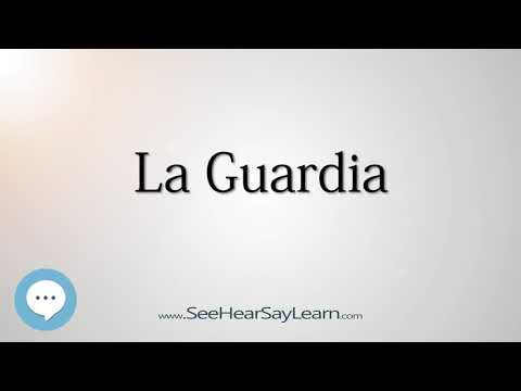 La Guardia (How to Pronounce Cities of the World)๐ฌโญ๐โ