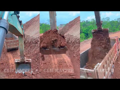 The Process Of Soil Excavation And Transportation P648