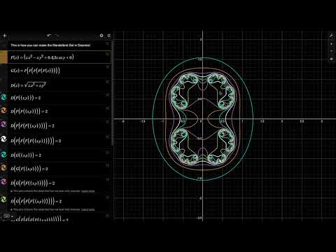 How to make the Mandelbrot Set in Desmos with Math Formulas!