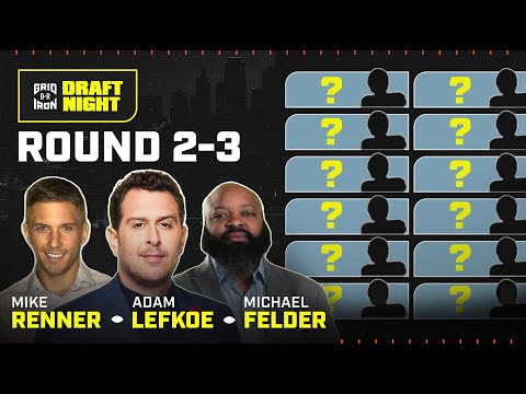GRADING EVERY 2023 NFL DRAFT PICK ROUNDS 2-3 LIVE