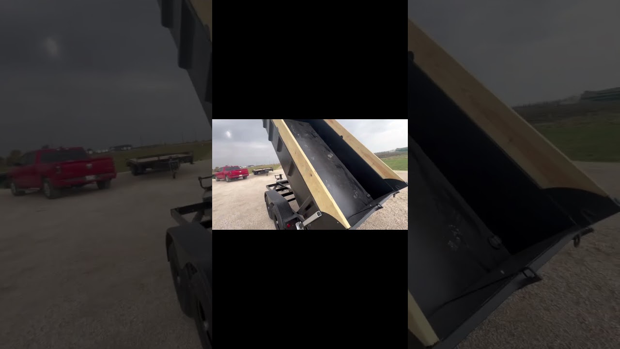 6x12 Canada Trailers Dump Trailer