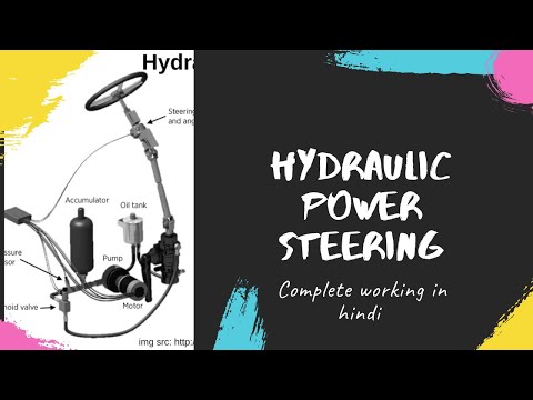 Hydraulic power steering (hindi) || what is power steering??? || tech by shiv
