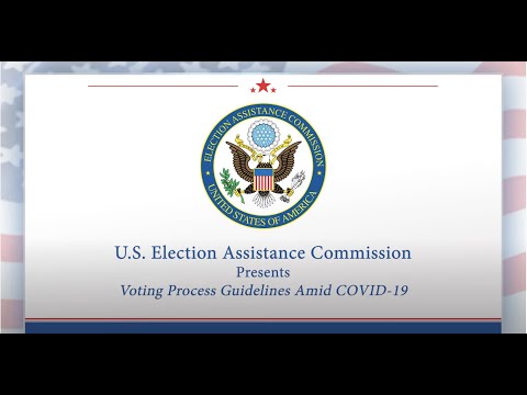 In-Person Voting Guidelines Amid COVID-19 presented by the EAC