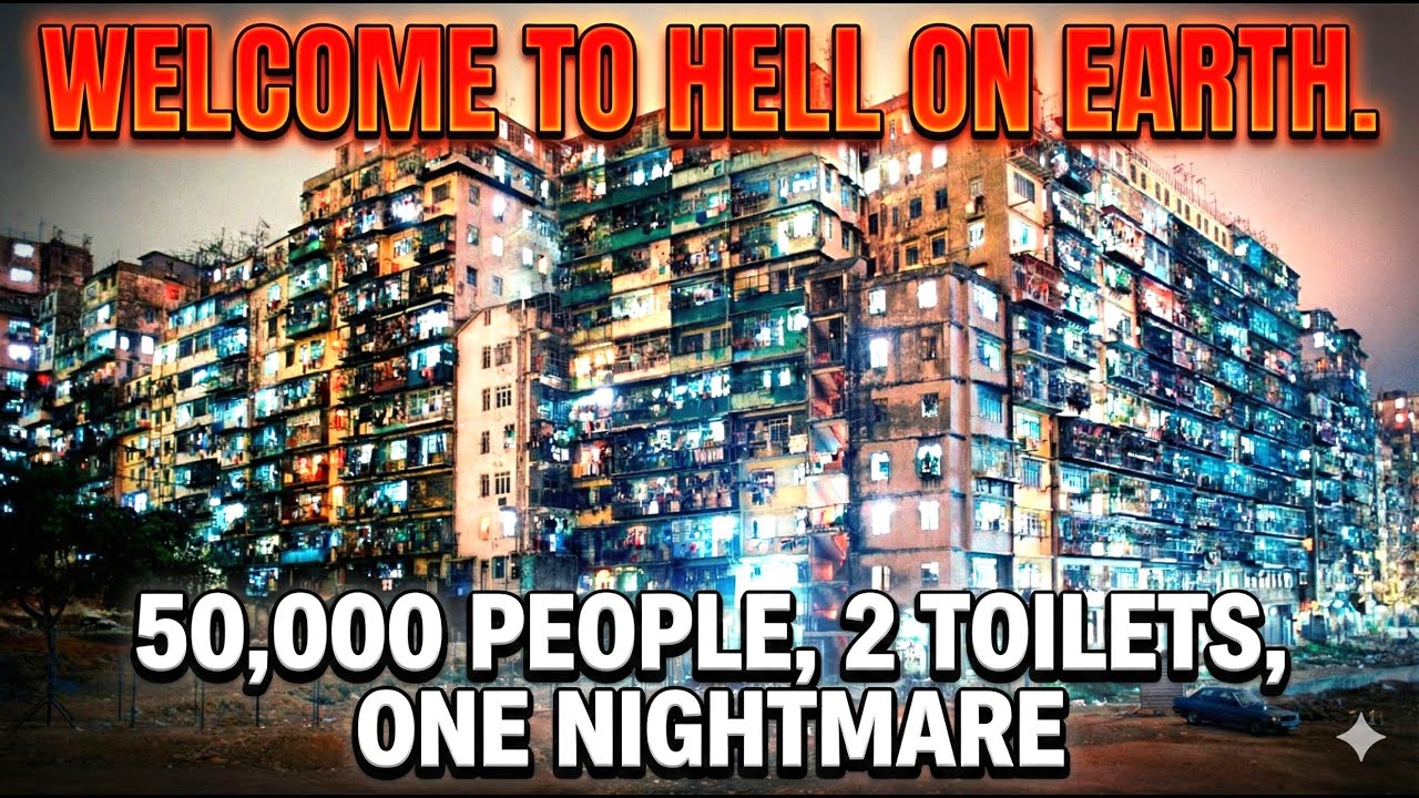 Lawless City of 50,000 People | The Dark Truth of Kowloon Walled City 😱