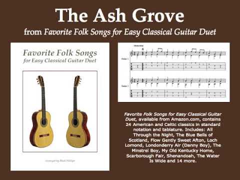 The Ash Grove (classical guitar duet)