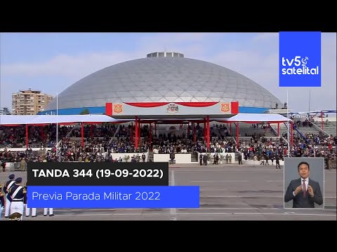 TV5 Satelital - Tanda 344 + Previa Parada Militar 2022 (19-09-2022)