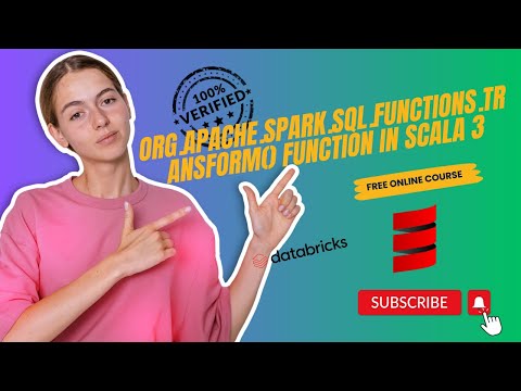 org.apache.spark.sql.functions.transform() function in Scala 3 | Azure Databricks #scala3 #spark