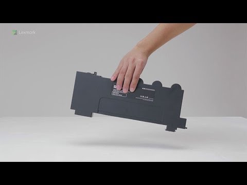 CS421/CS521/CS622 Series—Replacing the waste toner bottle