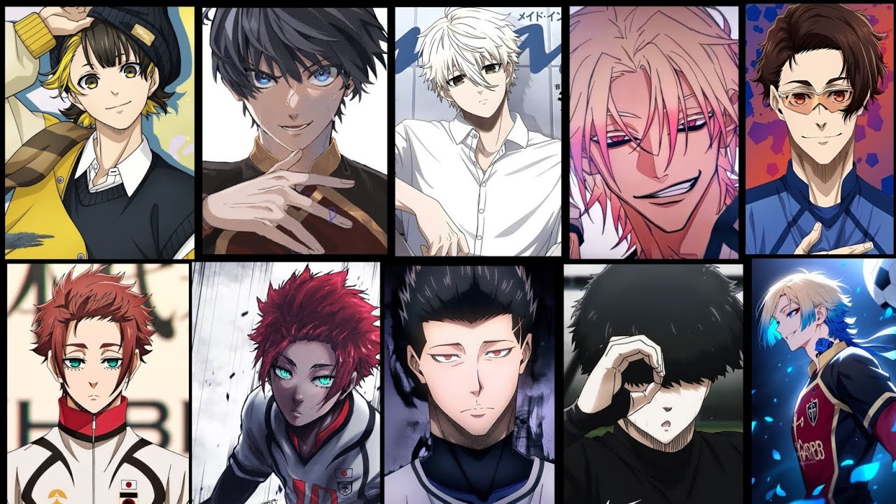 Blue Lock Characters  4K Wallpaper Photos | B.L all Characters wallpaper Photos | Nagi, Rin, Bachira