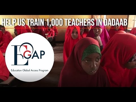 Let's Train 1,000 Teachers in Dadaab Refugee Camp