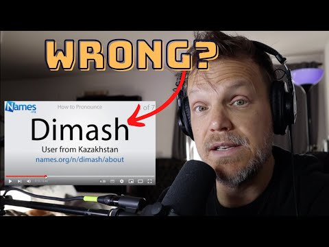 How To CORRECTLY Pronounce Dimash Qudaibergen (Dimash Kudaibergen)
