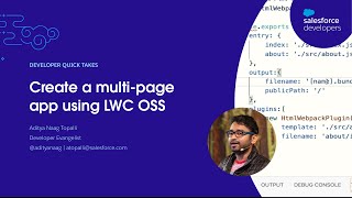 Video | Create a Multi-page App Using LWC OSS | Salesforce Lightning - Forcetalks