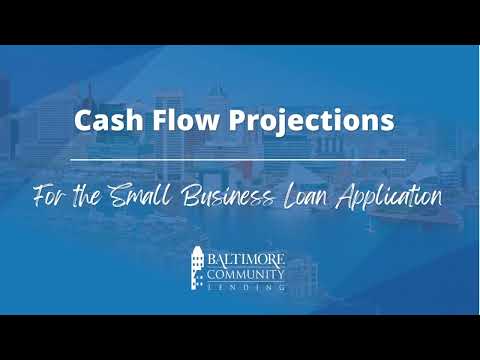How to create cash flow projections for a small business loan