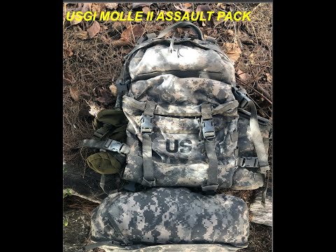 USGI MOLLE II Assault Pack (10 Year Review) 2020