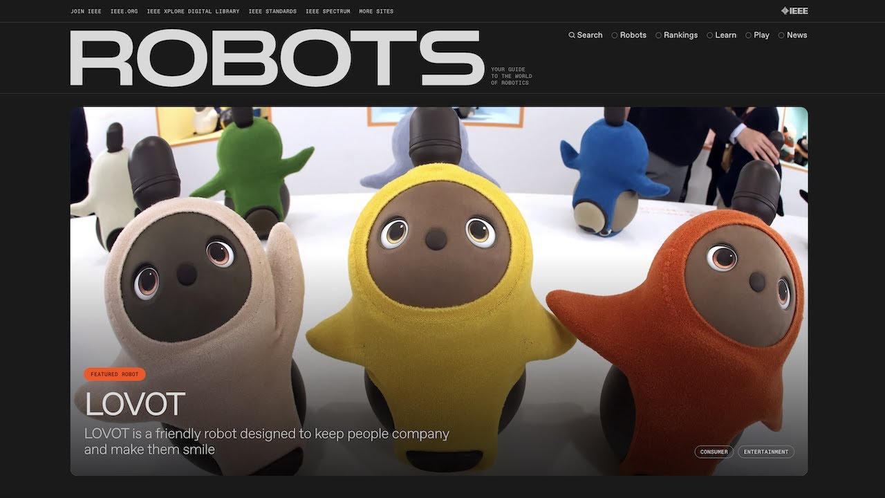 Meet the World's Coolest Robots