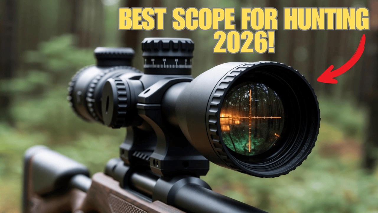 The #1 Hunting Rifle Scope of 2026 -  Top 8 Scopes Ranked for Real Hunters!
