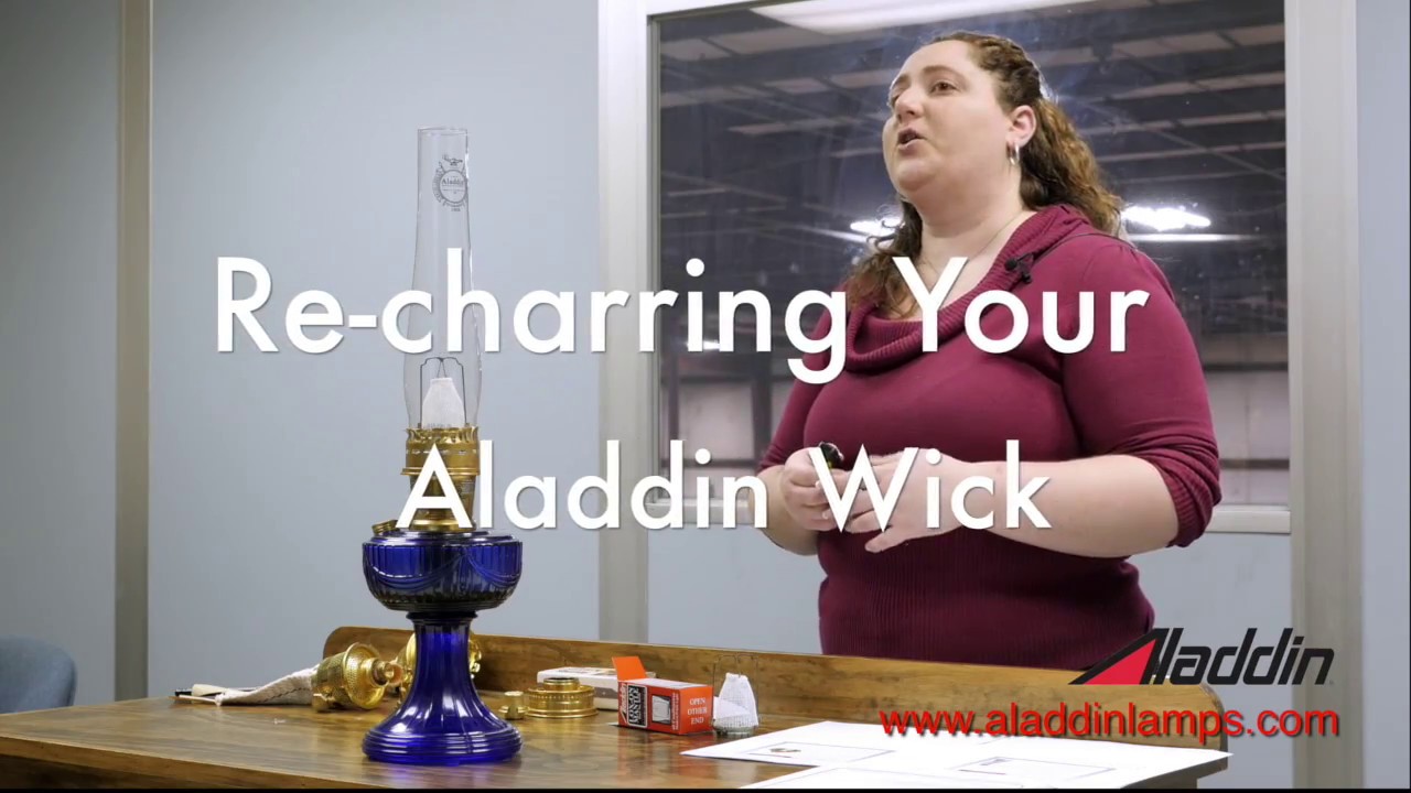 Re charring Your Aladdin Wick