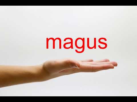 How to Pronounce magus - American English