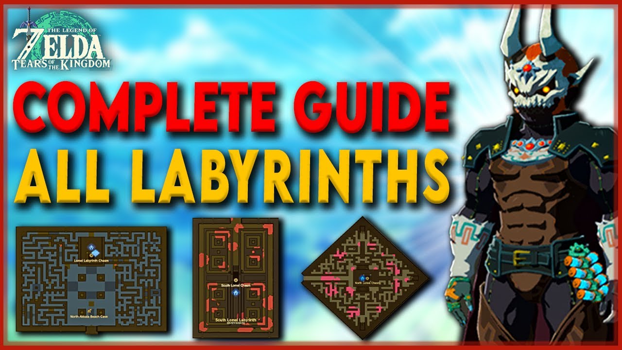 How to Complete All Labyrinths in Tears of the Kingdom (Evil Spirit Armor Set)