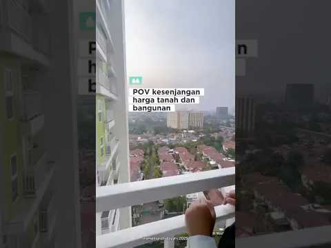 “Iya cuma dapat apart studio 23m2 & kosongan pula” 🙏🏻