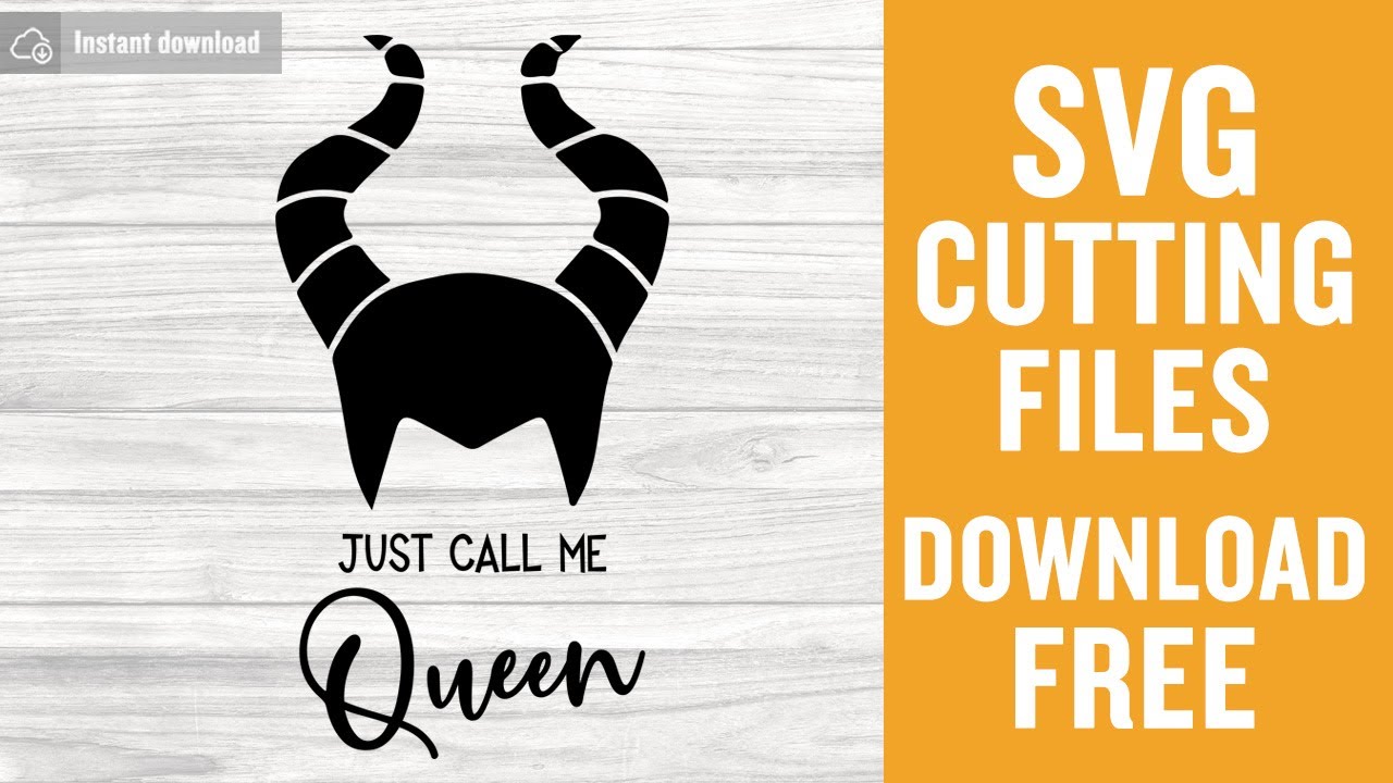 Just Call Me Queen Svg Free Cut File for Cricut