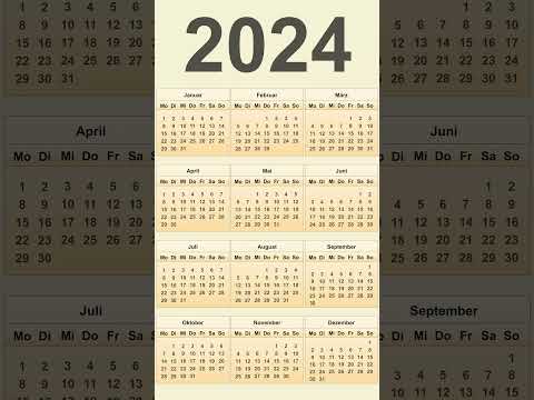 Kalender 2024