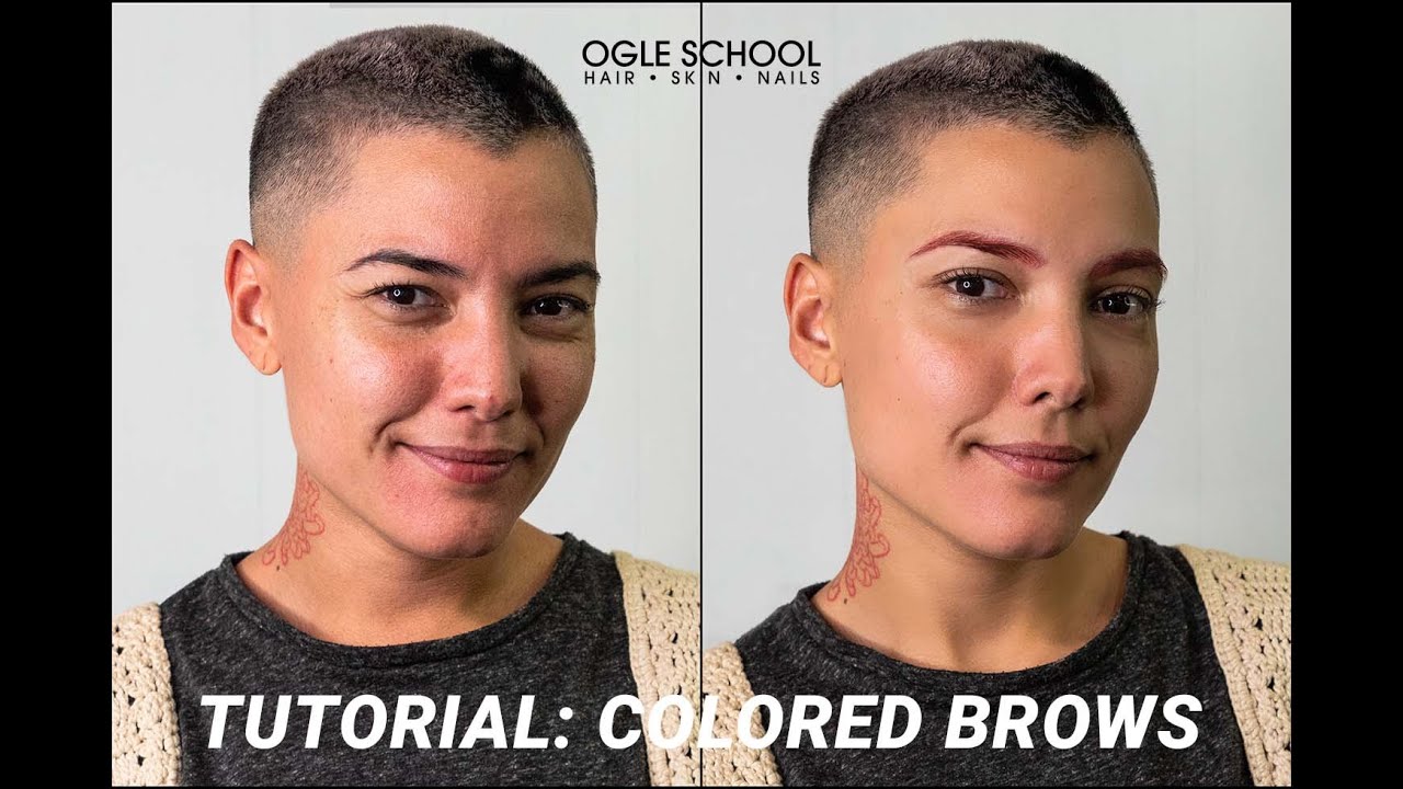 Colored Brows Tutorial - Ogle School