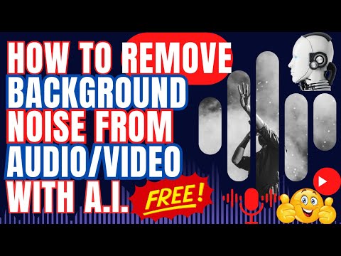 Remove background noise from video free
