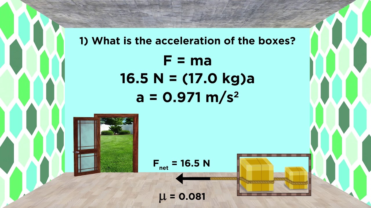 Practice Problem: One-Dimensional Two-Body Problem