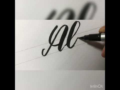 Alina name calligraphy comment ur name subscribe @immutallyartandcalligraphy3170