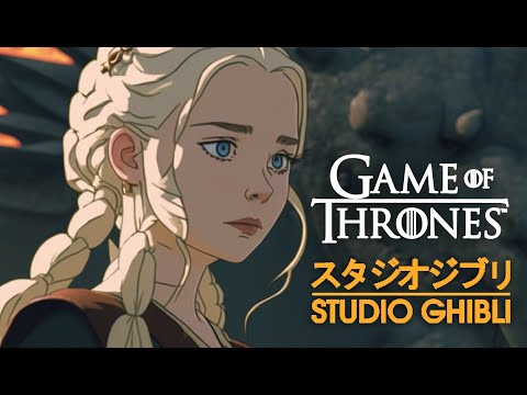 Game of Thrones, but it's made by Studio Ghibli