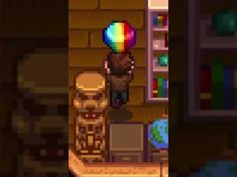 When You Find a Prismatic Shard in Stardew Valley