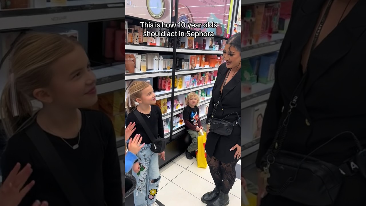 How EVERYONE should act in Sephora❤️ #viral #sephora #tweens