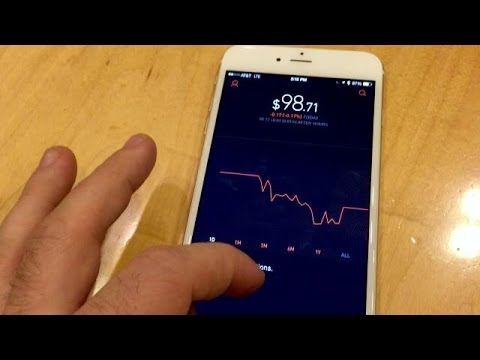 Robinhood Zero-Commission Stock Trading App