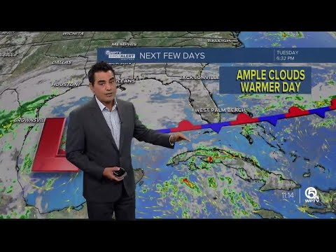 WPTV First Alert Weather Forecast for Afternoon of Oct. 10, 2023