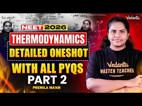 NEET 2026 | Thermodynamics With PYQs Part 2 | NEET Chemistry in Tamil | Premila Ma'am