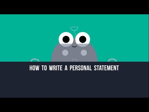 How to Write your CV Personal Statement
