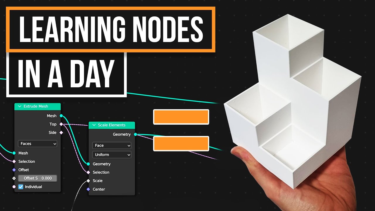 Learning Geometry Nodes In One day
