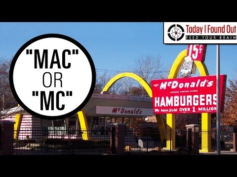 Why Do “Mac” and “Mc” Surnames Often Contain a Second Capital Letter?