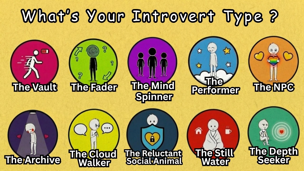 Every Type of INTROVERT Explained (What They're Hiding)