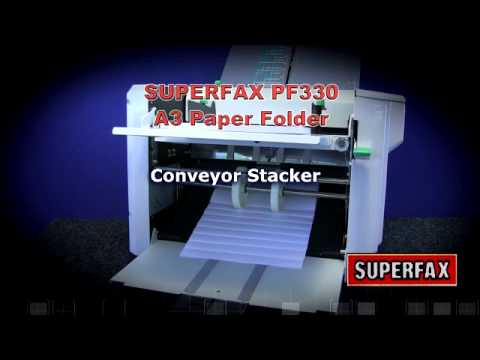 Superfax PF340 A3 A4 Auto Paper Folding Machine - InkStation