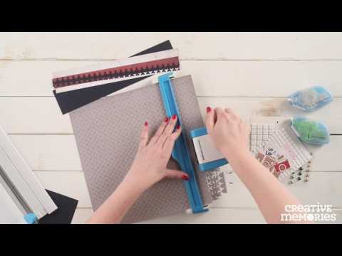 Jumbo Jet Border Project by Creative Memories