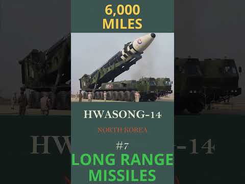 Longest Range Missiles In The World