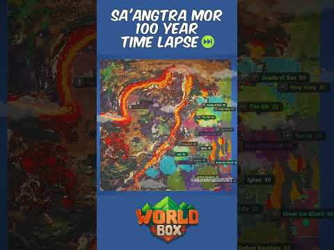 #worldbox ???? Massive Demon Infested Map ???? Sa'angtera Mor ????