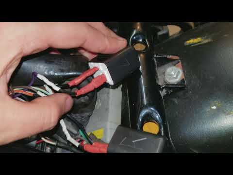Harley Sportster LED turnsignal fix (correct)