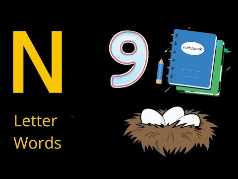 Part(14) 10 Words Starting with letter N | Letter N words | Words that starts with N