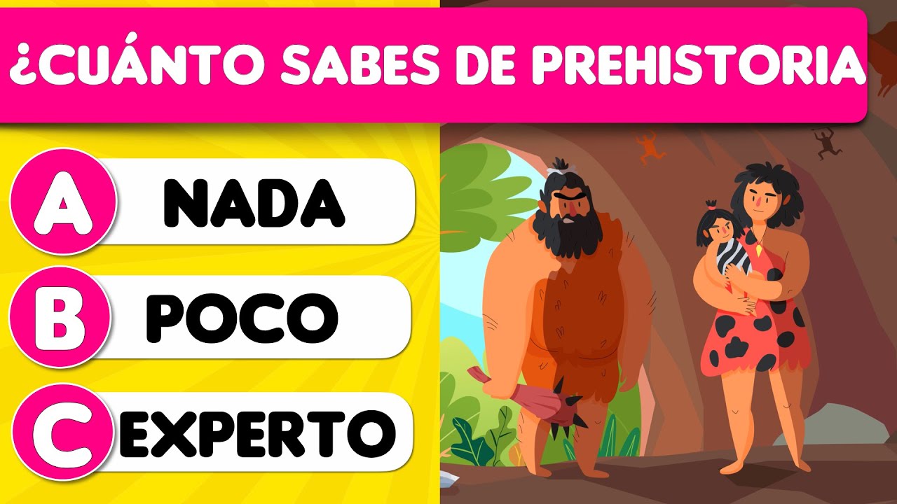 Prehistory Quiz 🧐🦣 How much do you know about prehistory? Trivia | Test | Quiz