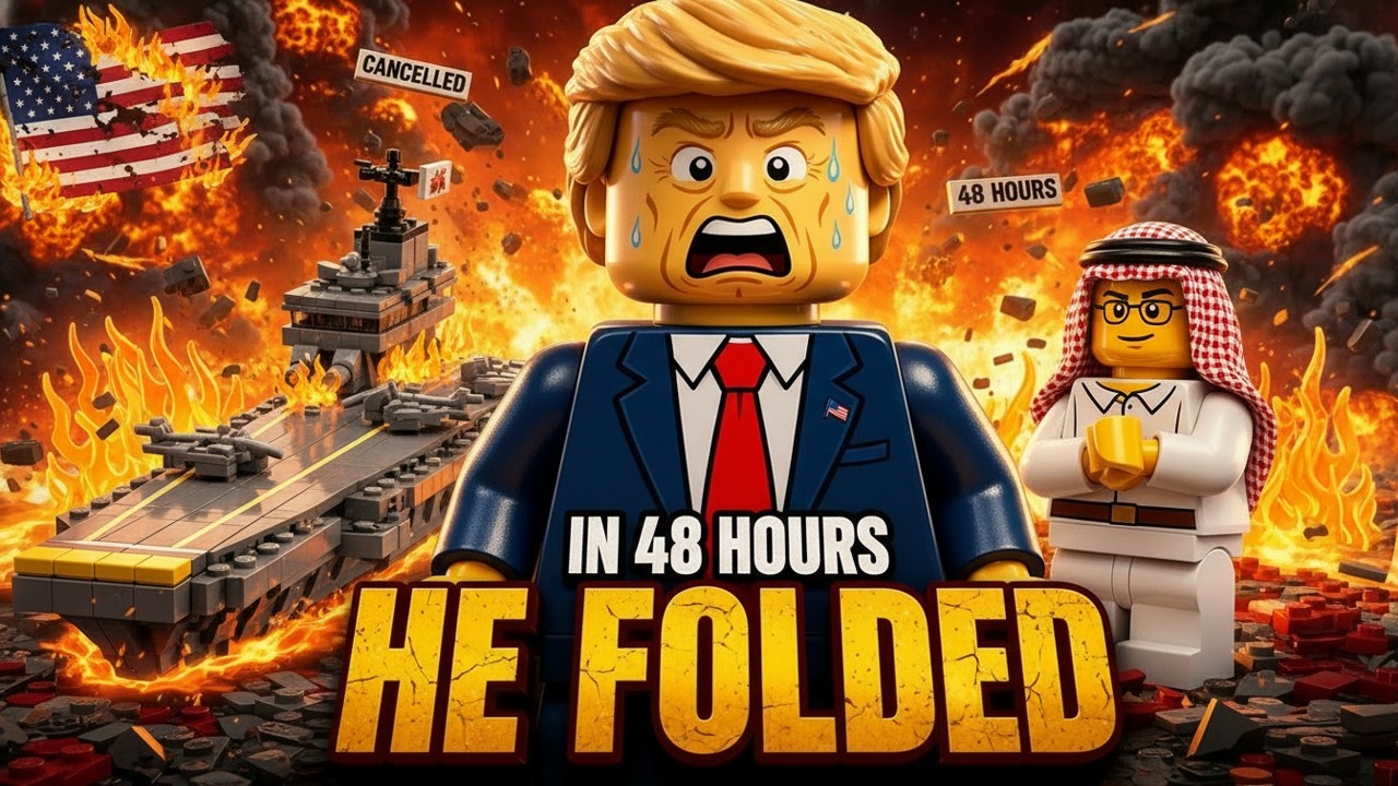 Trump Sent the Navy Then CANCELLED It In 48hrs — No More Project Freedom (New LEGO Rap)
